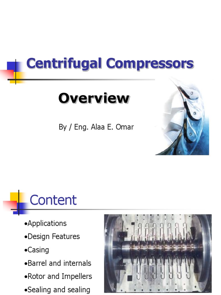 Centrifugal Compressors Overview | Gas Compressor | Turbine