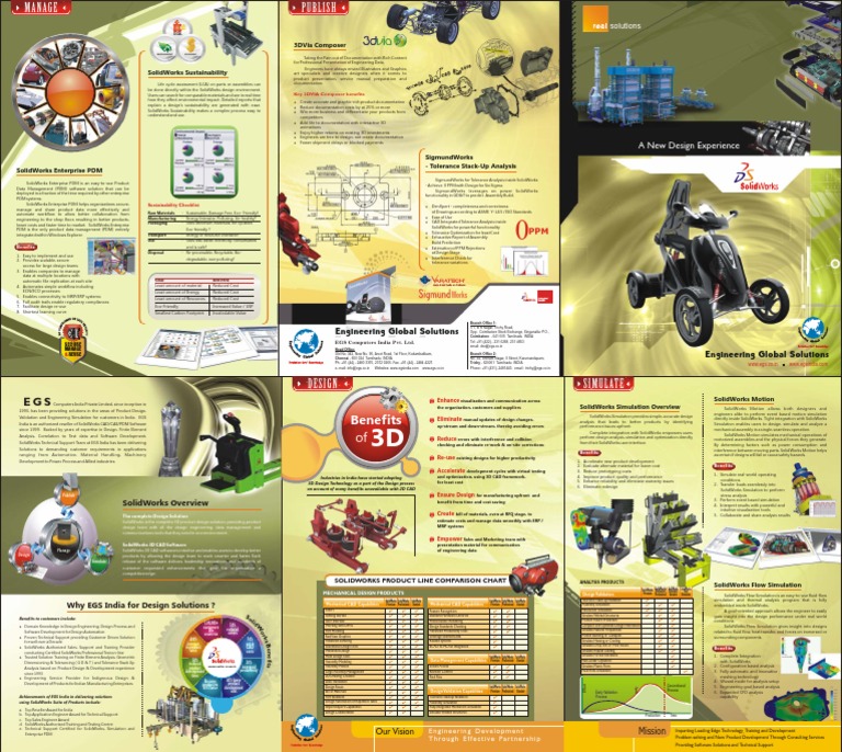 SolidWorks Brochure | PDF | Simulation | Computer Aided Design