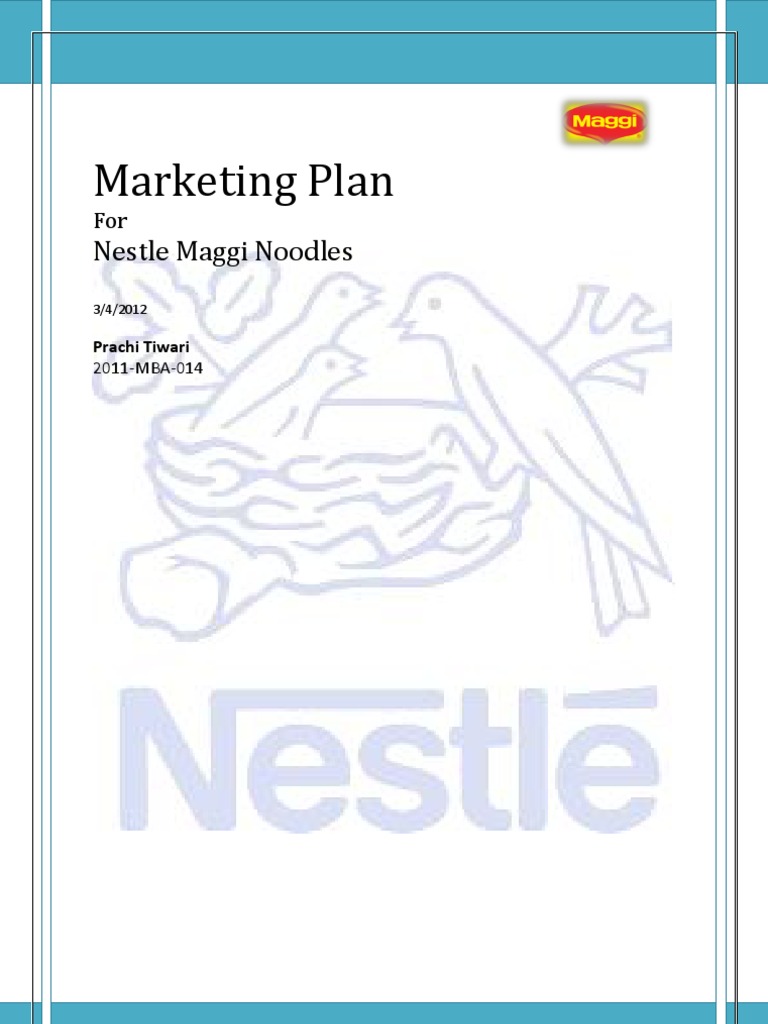 Marketing Plan Maggi | PDF | Nestlé | Brand