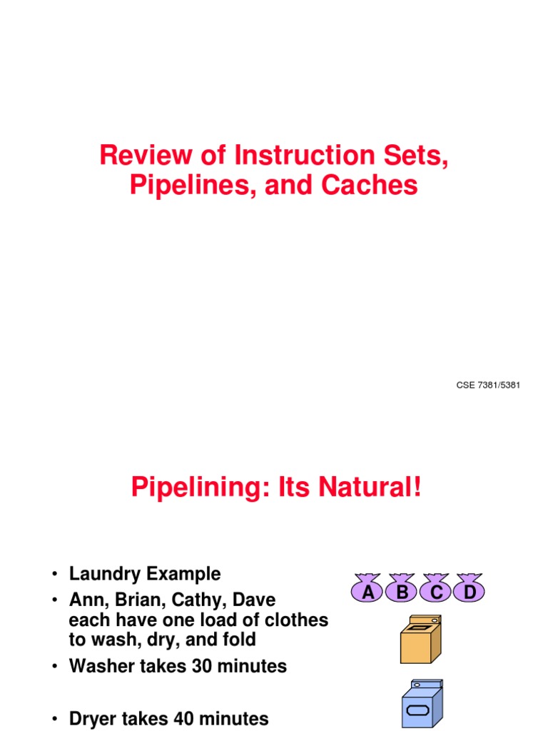 Pipeline | PDF | Instruction Set | Office Equipment
