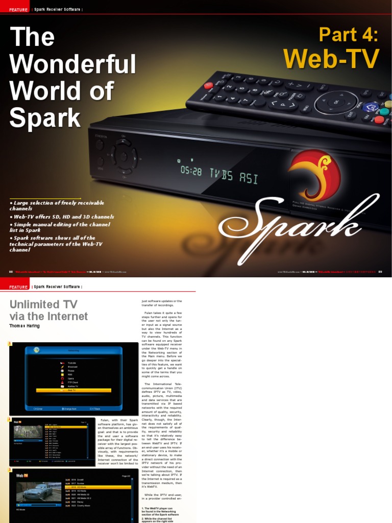 Spark | Iptv | Television