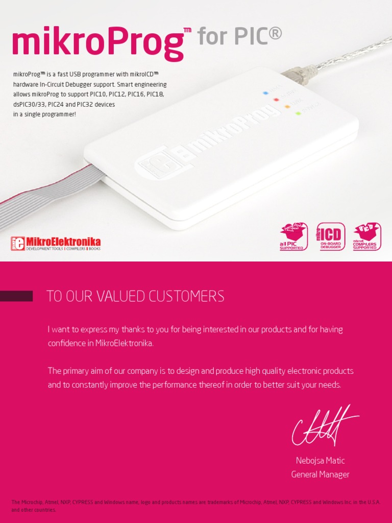 Mikroprog Pic Manual v200 | PDF | Pic Microcontroller | Installation (Computer Programs)