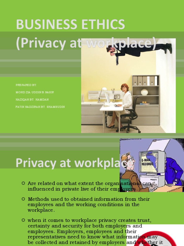 Ethics (Privacy at Workplace) | PDF | Polygraph | Privacy