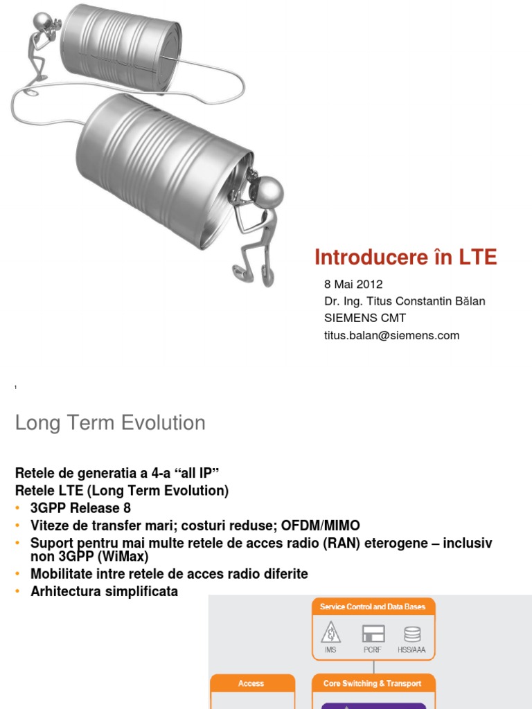 Introducere in LTE UTCN | PDF | Internet Architecture ...
