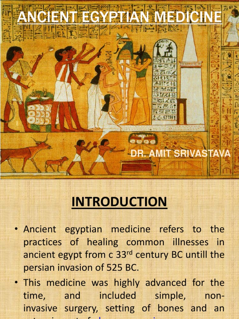 Ancient Egyptian Medicine PPT Show | Egyptian Hieroglyphs | Ancient Egypt