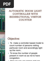 Digital Visitor Counter Using 8051 Microcontroller | PDF | Light Emitting Diode | Amplifier
