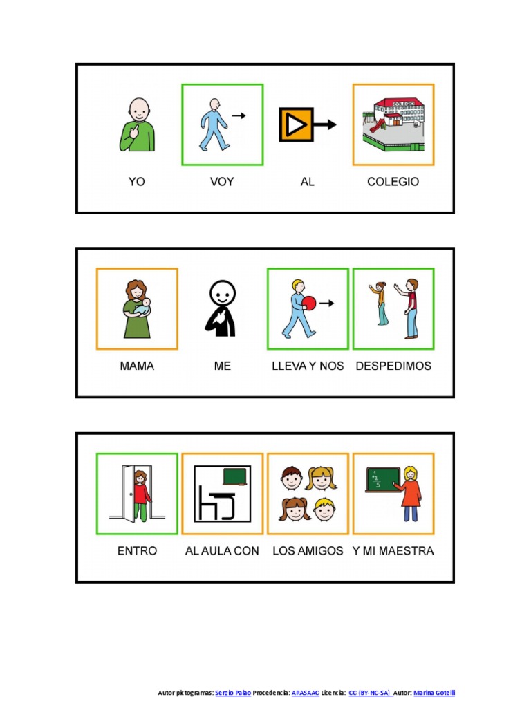 Historia Social Ir Al Cole | PDF