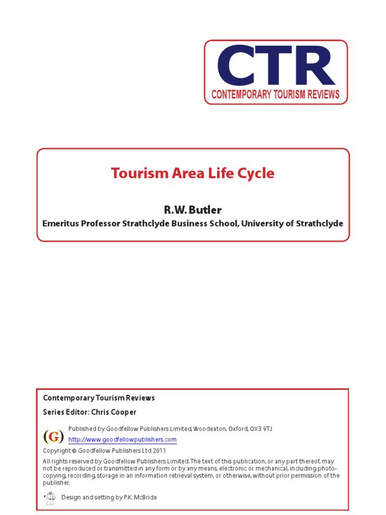 The Tourism Area Life Cycle | PDF | Tourism | Evolution