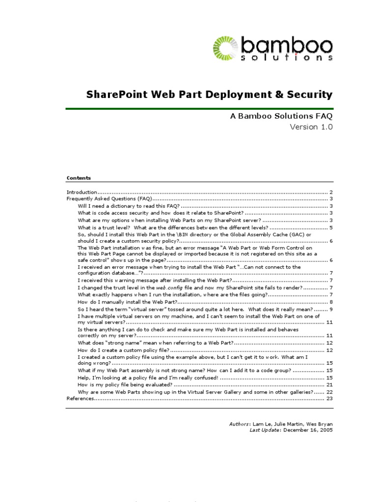 Sharepoint Faq | PDF | Share Point | Web Server