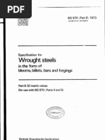BS 970 | PDF | Heat Treating | Steel