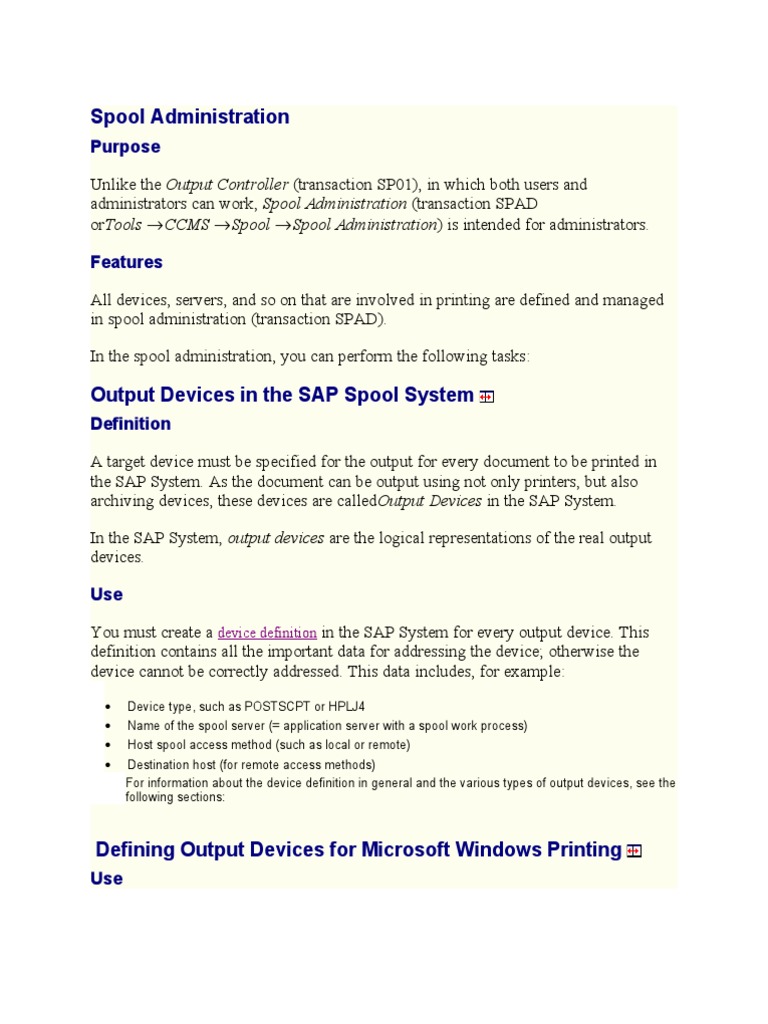 Spool Administration | PDF | Operating System | Input/Output