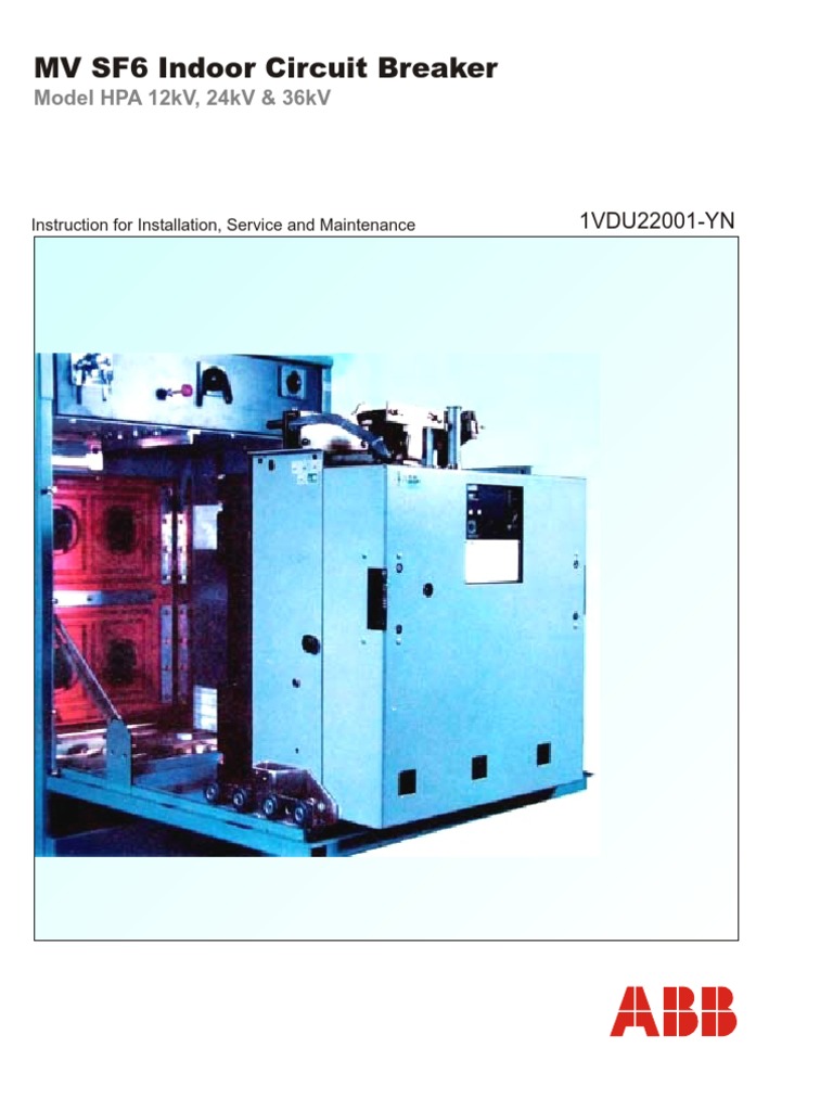 6.6 KV Breaker | PDF | Relay | Switch