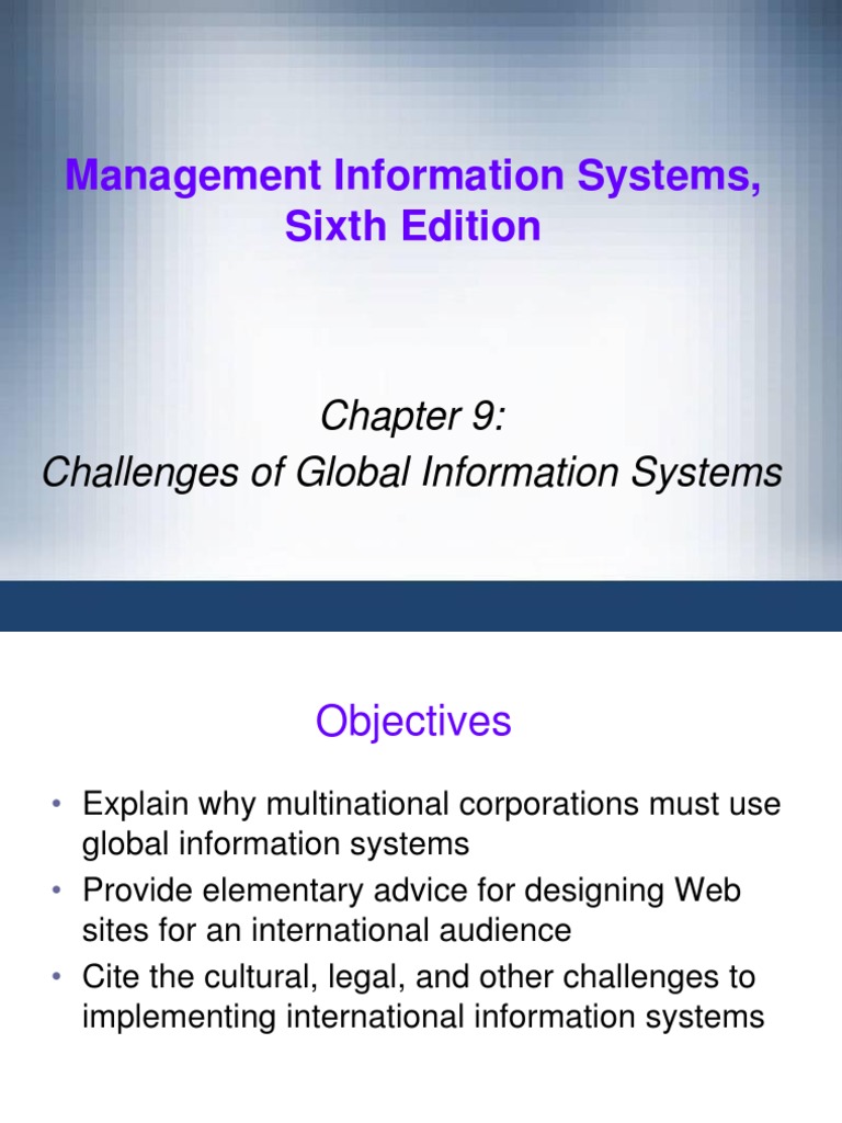 Management Information Systems, Sixth Edition | Download Free PDF ...