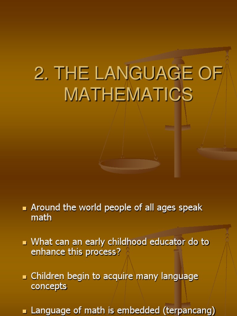 Enhancing Math Language in Early Education | PDF | Language Acquisition ...