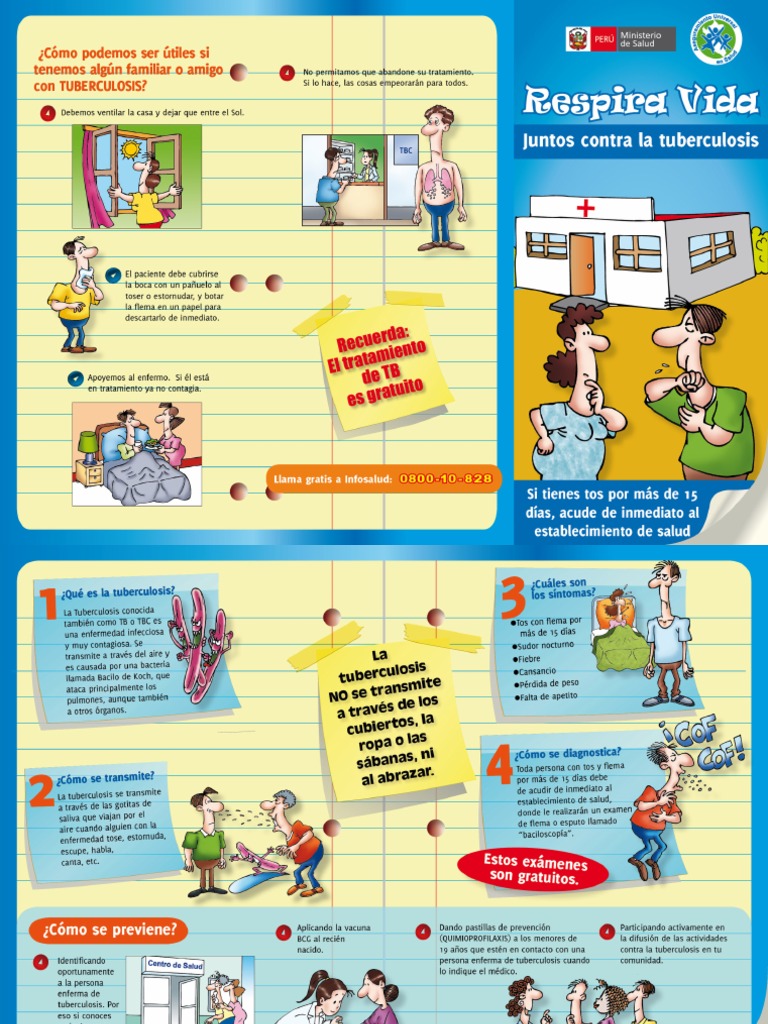 Triptico de Tuberculosis