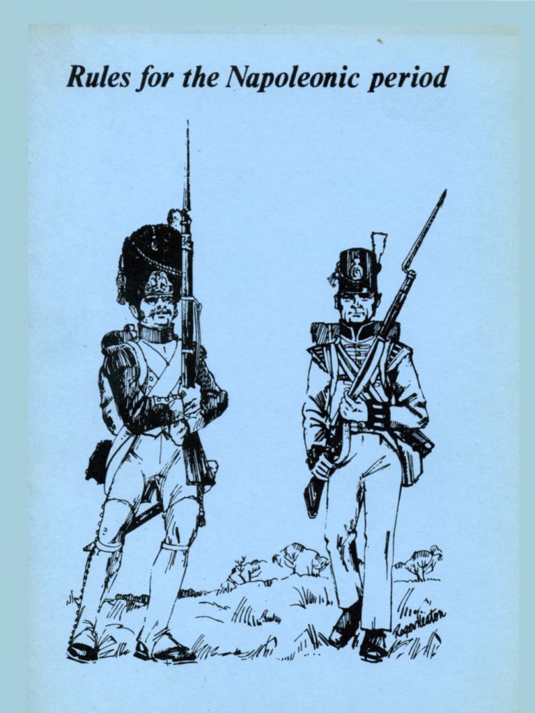 TTG Rules For The Napoleonic Period (1975) | PDF | Artillery ...