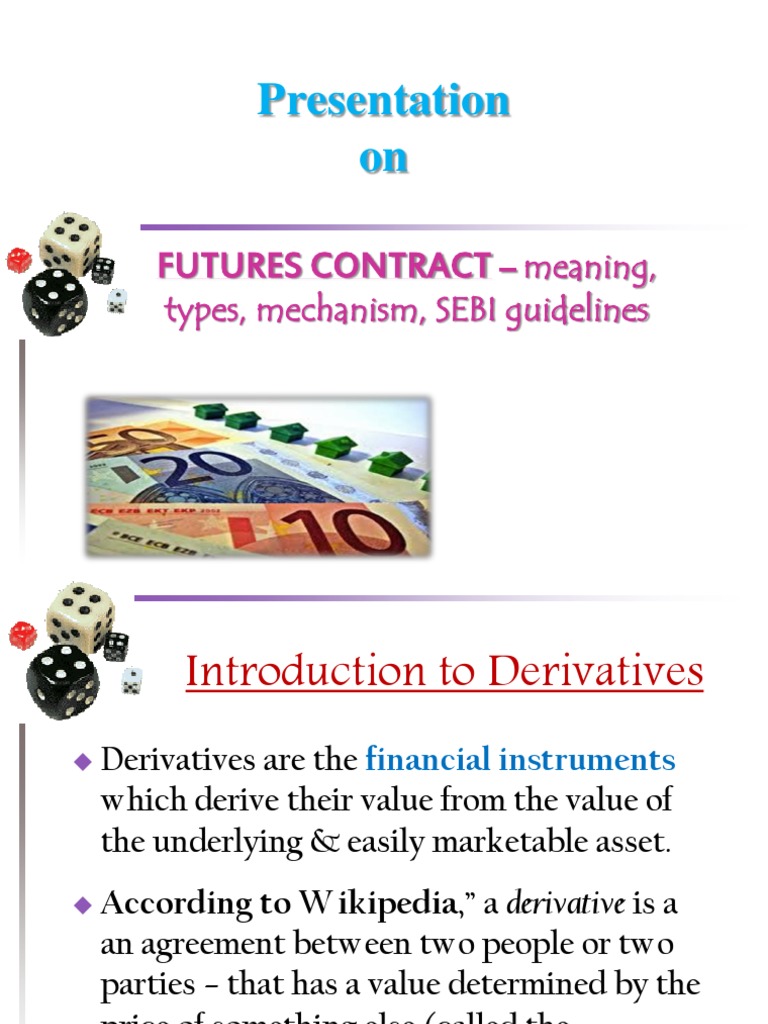 Types of Futures Contracts Explained | PDF | Futures Contract | Margin ...