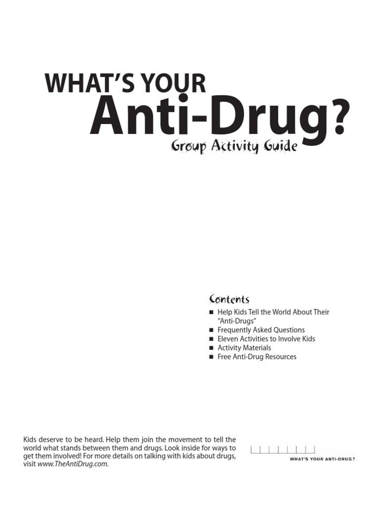 Engaging Youth in Anti-Drug Activities | PDF | Substance Abuse | World ...
