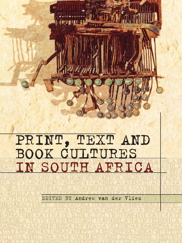 Print, Text and Book Cultures in South Africa | PDF | Bibliography | Books