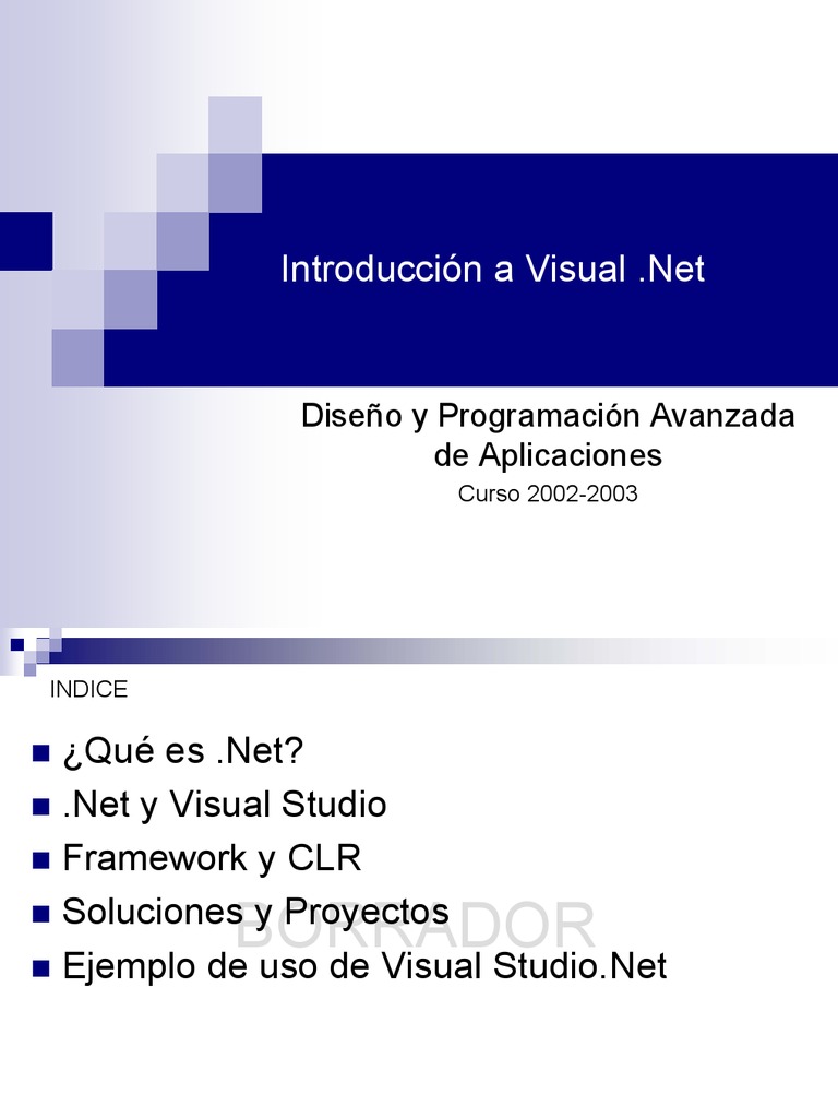 Programacion Avanzada | PDF | .NET Framework | Microsoft Visual Studio