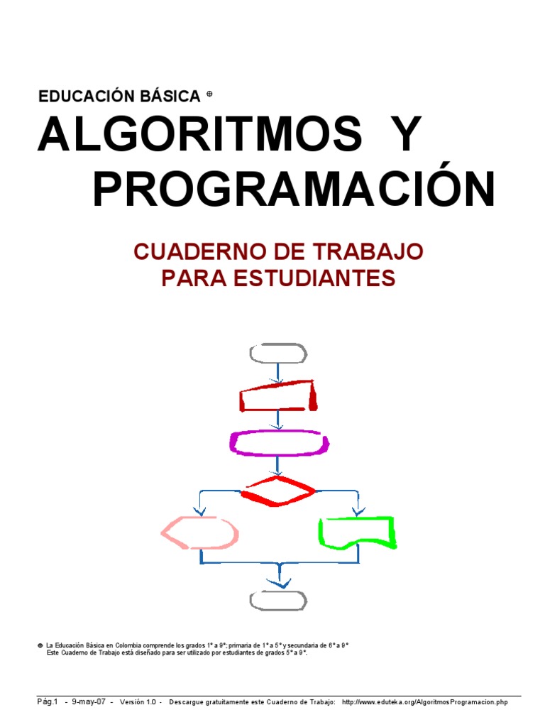 Carátula para Cuaderno de Programación | PDF