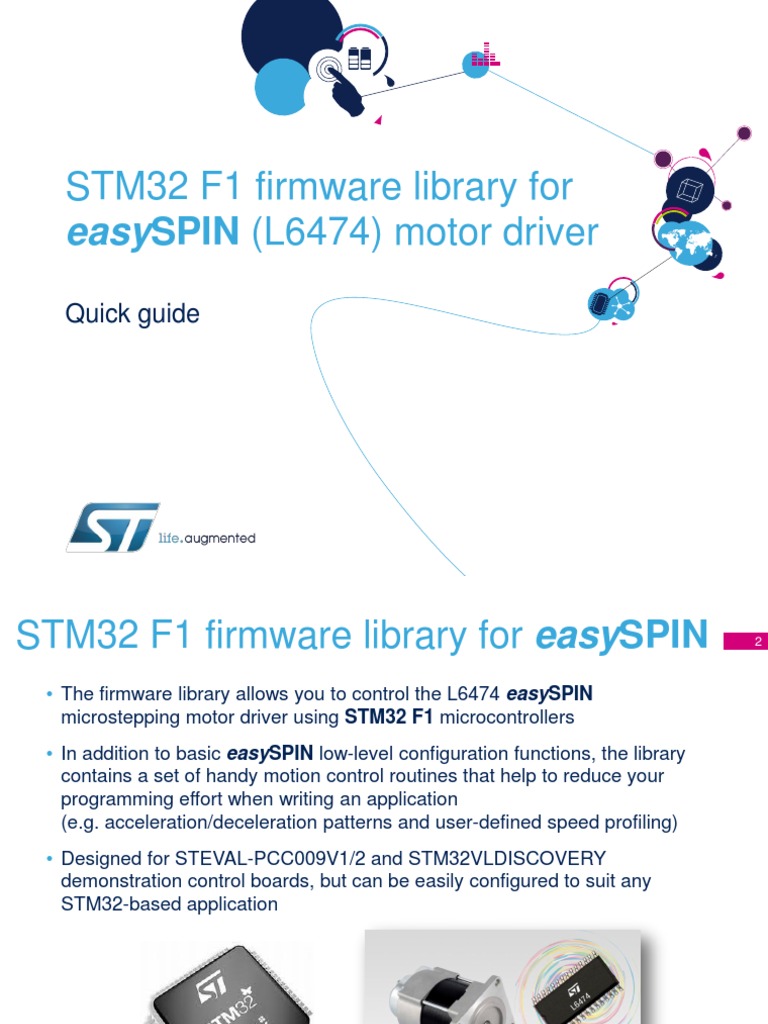EasySPIN FW Library Quickguide | PDF | Library (Computing) | Microcontroller