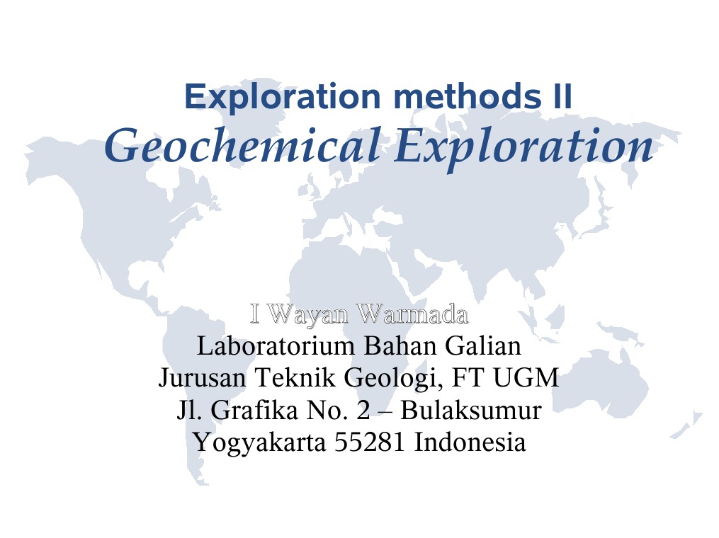 Geochemical Exploration Techniques Guide | PDF | Uranium | Soil