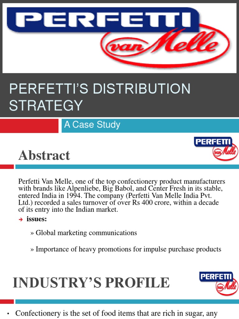 Perfetti's Distribution Strategy1 | PDF | Nestlé | Brand