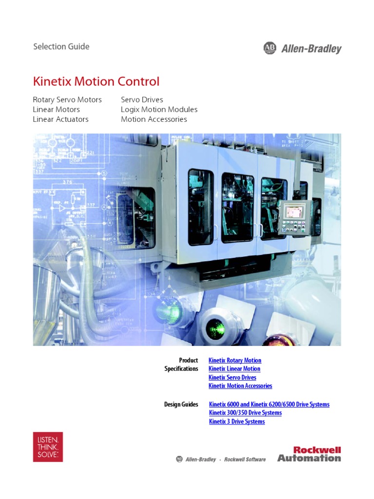 Kinetix Motion Control - (Gmc-sg001) | PDF | Engines | Actuator