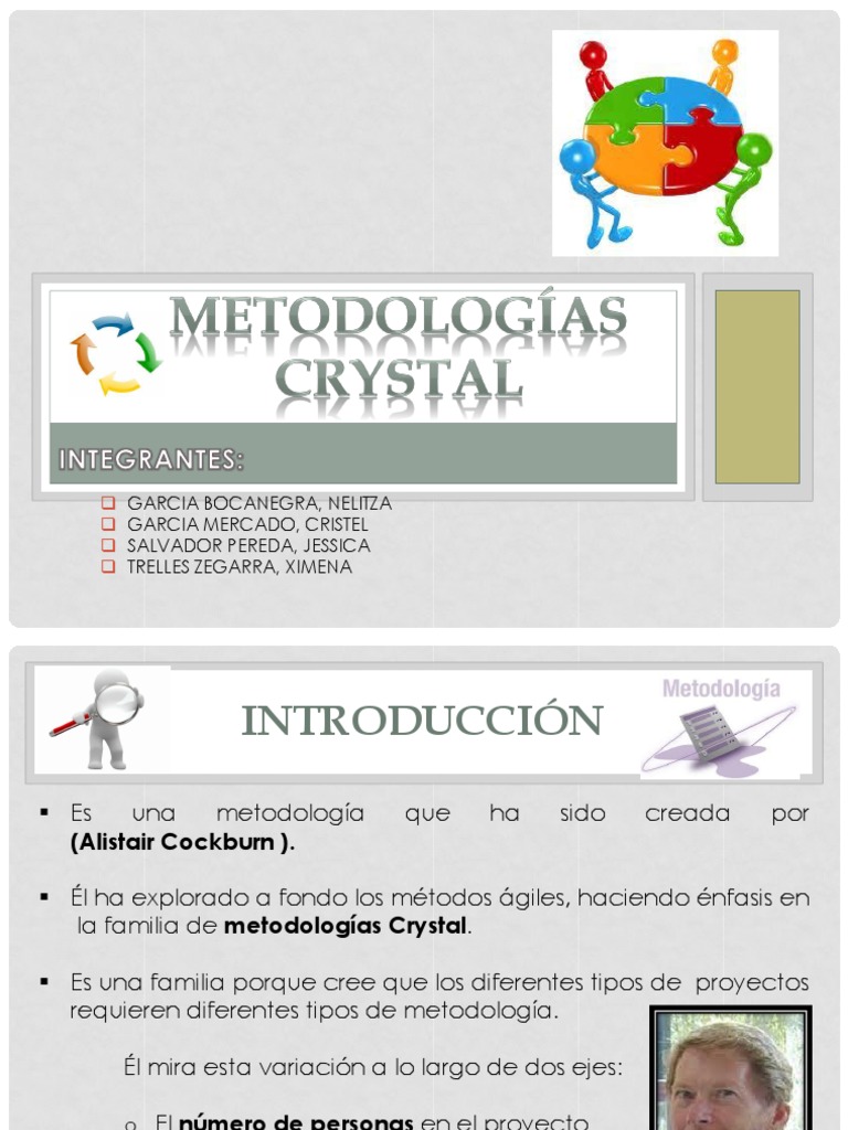 Metodología Crystal: Características y tipos | PDF