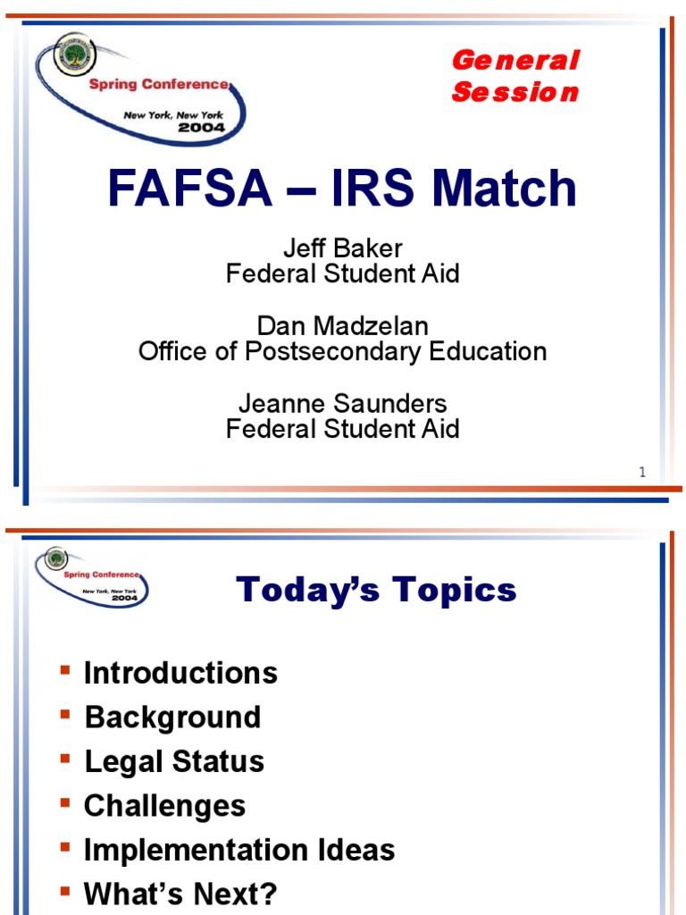 Description: Tags: 04SpringGSIRSMatch | PDF | Internal Revenue Service ...