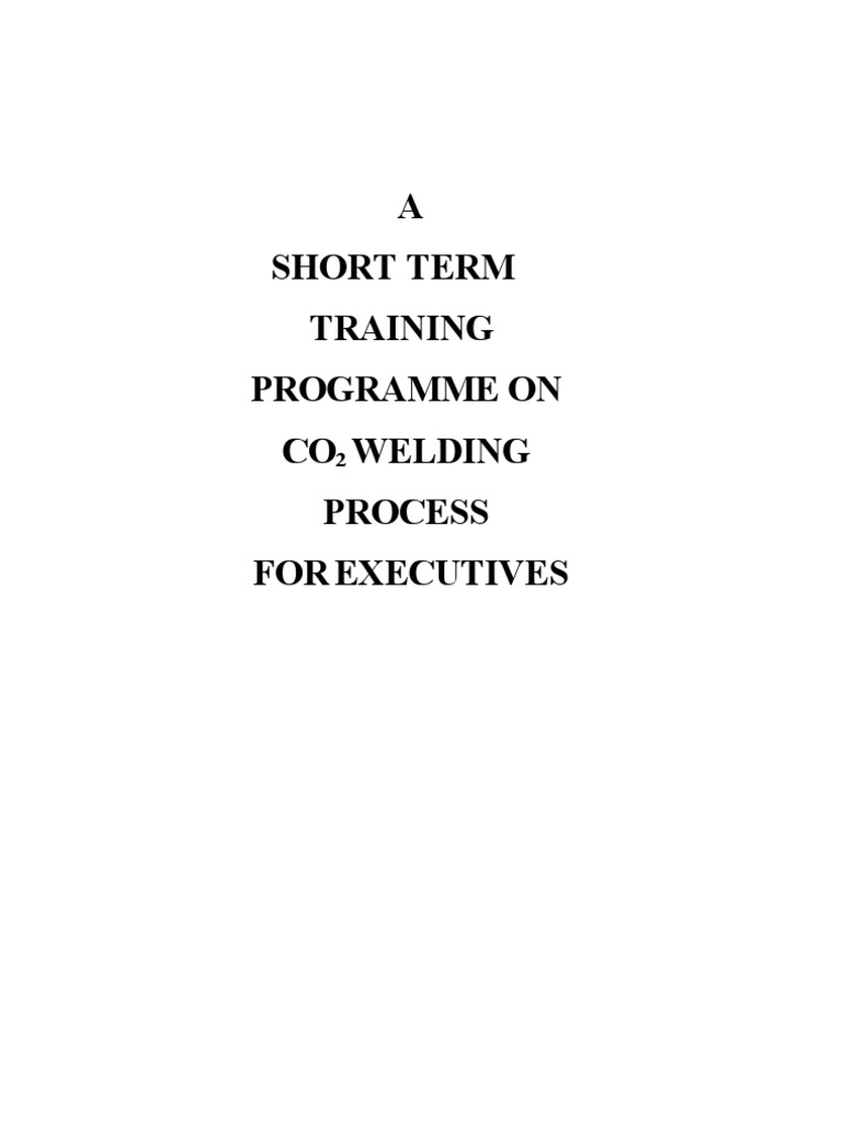 GMAW (CO2) Welding Course | PDF | Welding | Construction