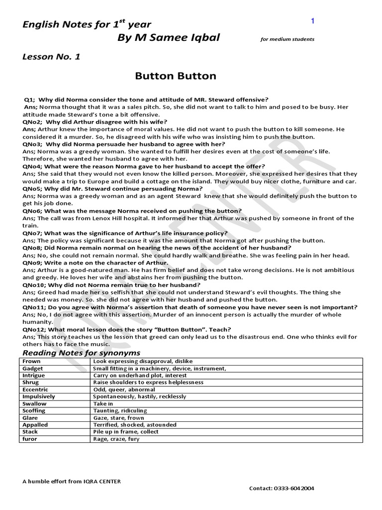 1st Year English Notes and Tips | PDF | Plough | Biblical Magi