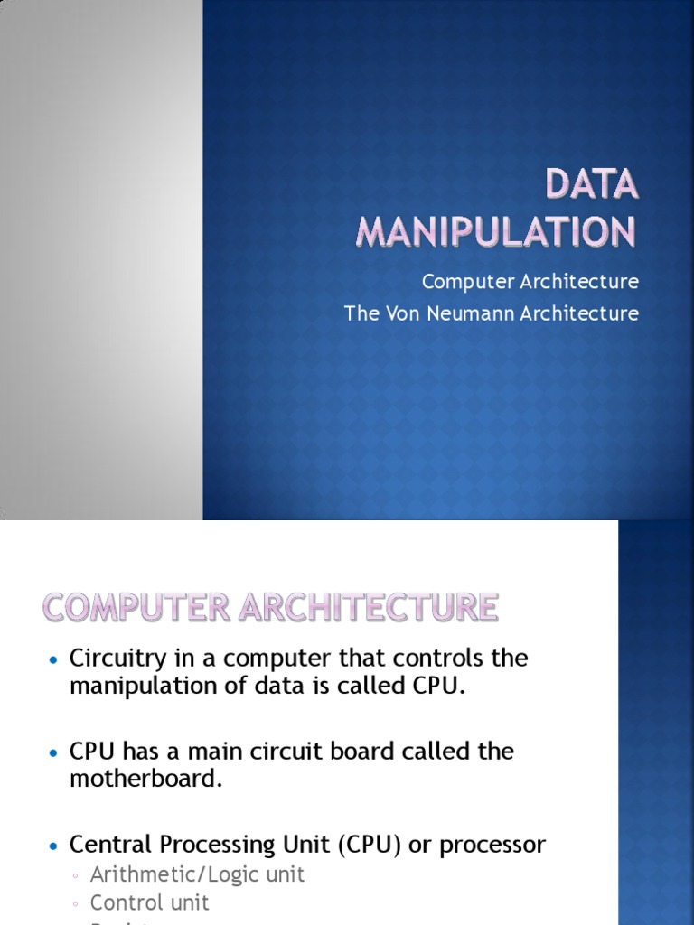 Lec3 Data Manipulation | PDF