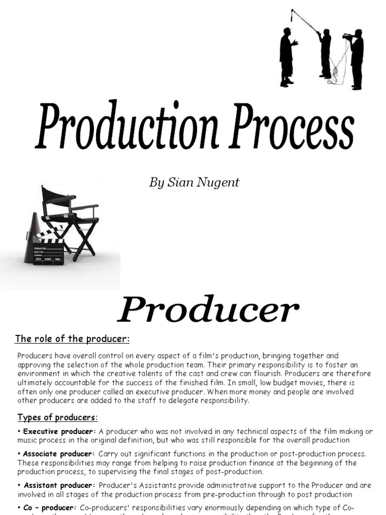 Production Process Powerpoint | PDF | Filmmaking | Video