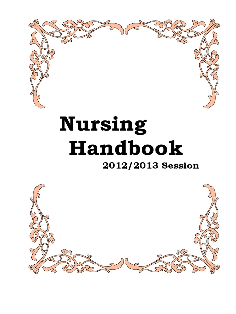 Nursing Student Guide Book 2012-2013 | Course Credit | Nursing