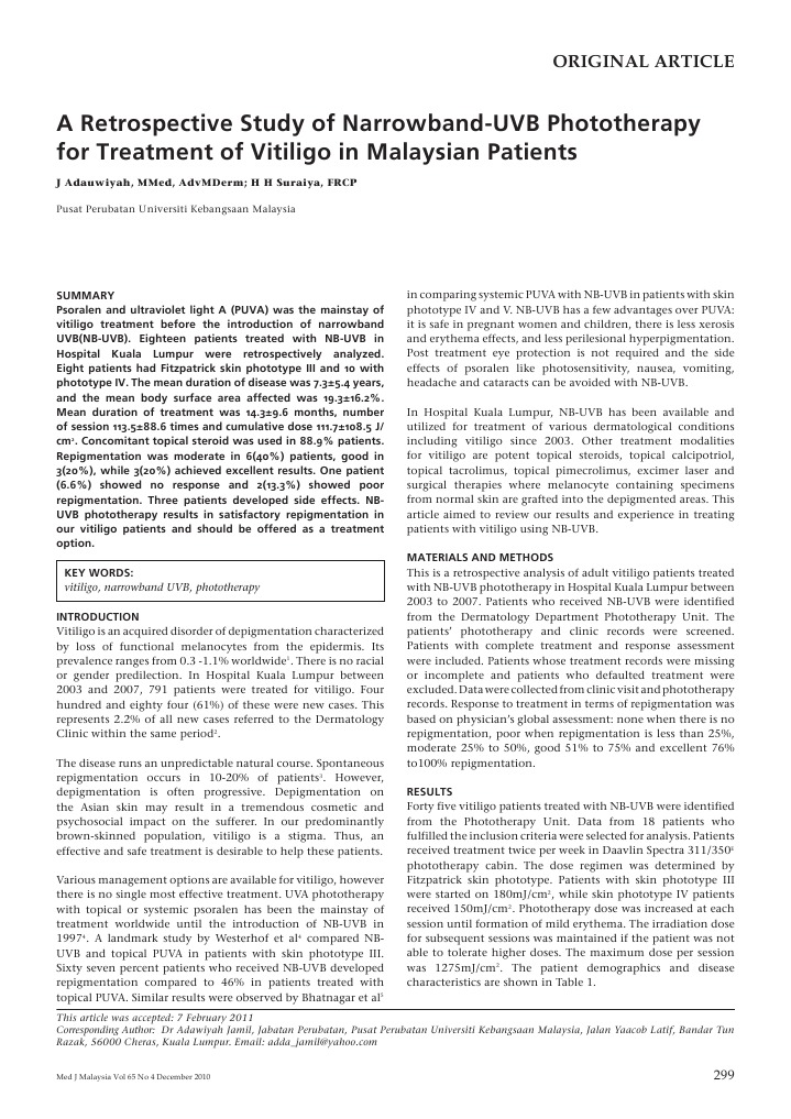 Vitiligo | PDF | Clinical Medicine | Medical Specialties