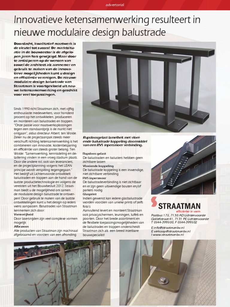 Advertorial Straatman | PDF