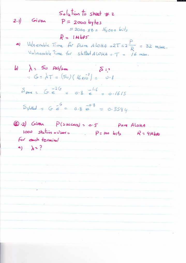 Solution To Sheet2 | PDF