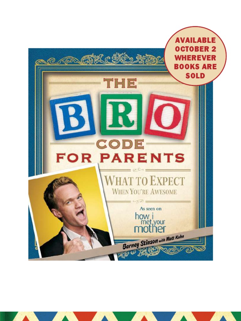 Bro Code For Parents by Barney Stinson | PDF | Parenting | Relationships