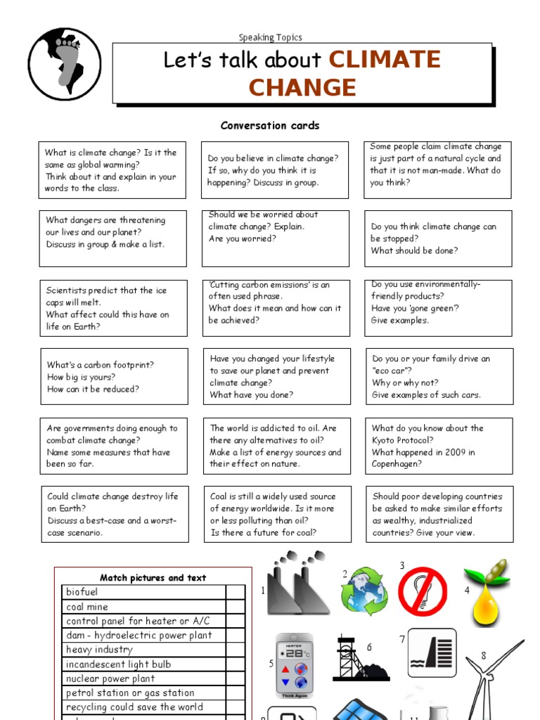Engaging Discussions on Climate Change | PDF | Greenhouse Gas | Climate ...