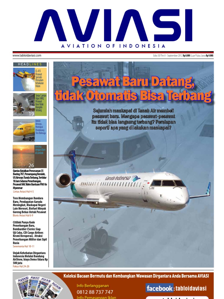 Tabloid Aviasi September 2012 | PDF | Bisnis