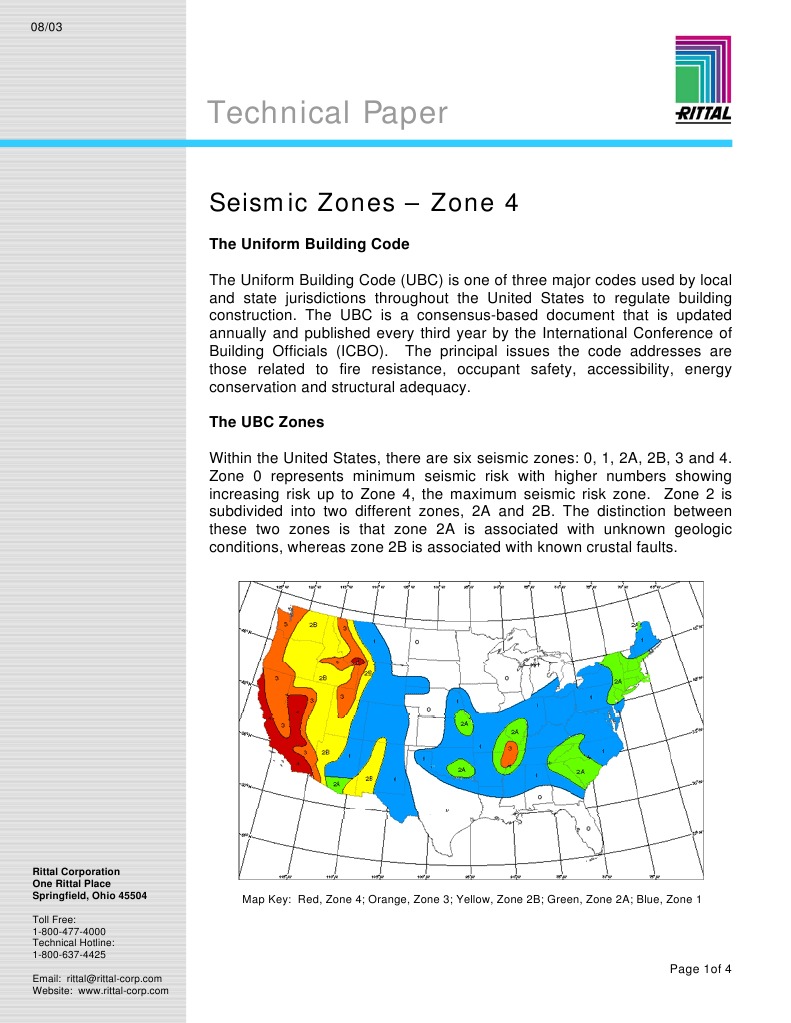 Rittal Tech Zone 4 Overview 0803 0000 | PDF | Earthquakes | Applied And ...