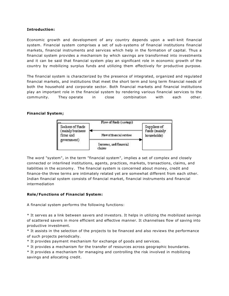 Components of Ifs | PDF | Financial Markets | Non Bank Financial ...