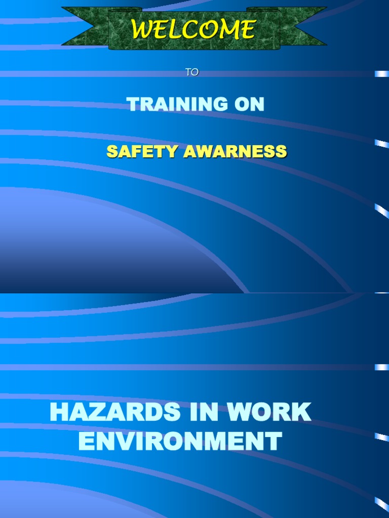 Safety Awareness | PDF
