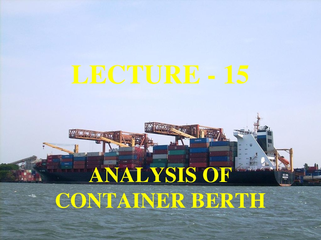 Container Berth Design Analysis Guide | PDF