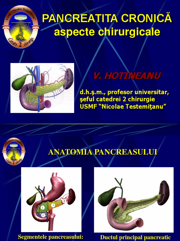 Pancreatita Cronica | PDF