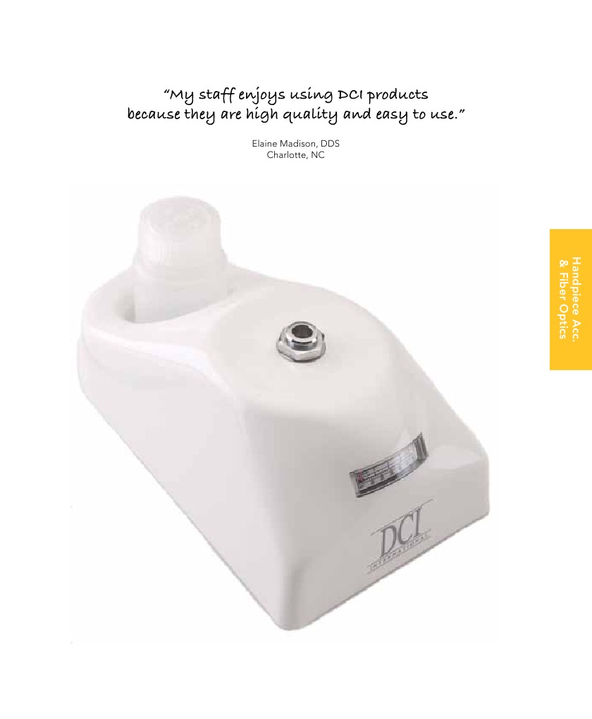 DCI Handpiece Accessories | PDF | Transformer | Electrical Connector