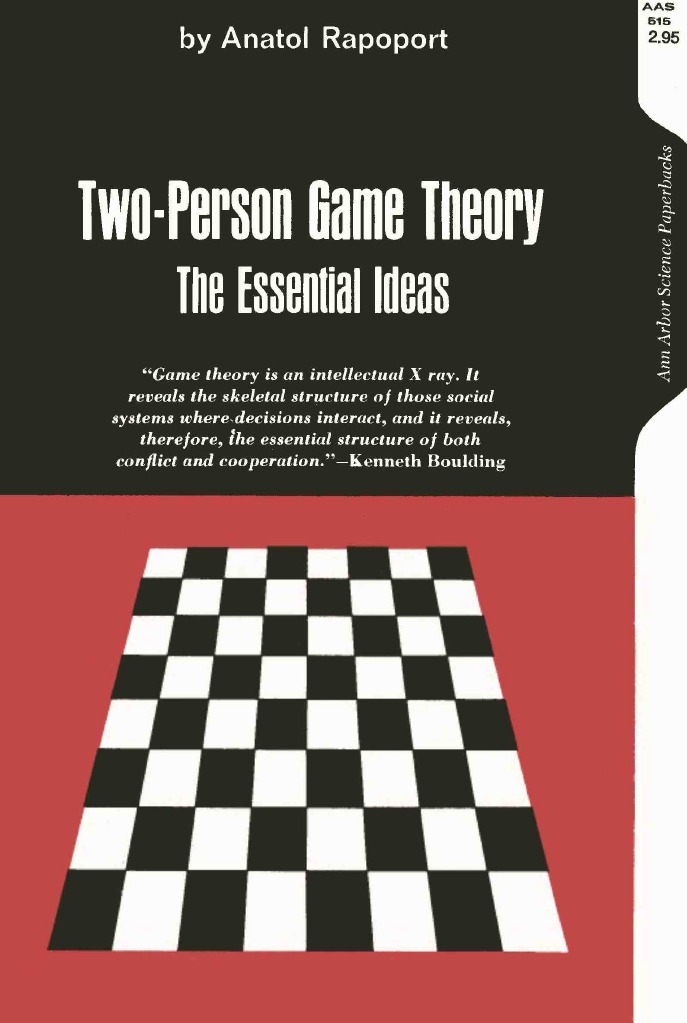 Two Person - Game.theory Rapoport | PDF