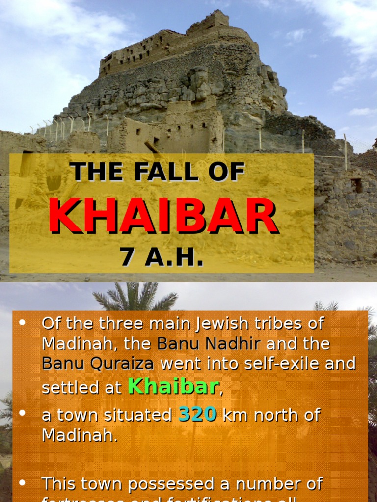 The Fall of Khaibar | PDF